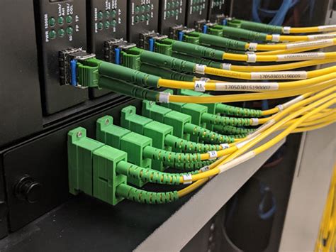 OS Singlemode Duplex LC APC To SC APC Micron Fiber Optic Patch Ca
