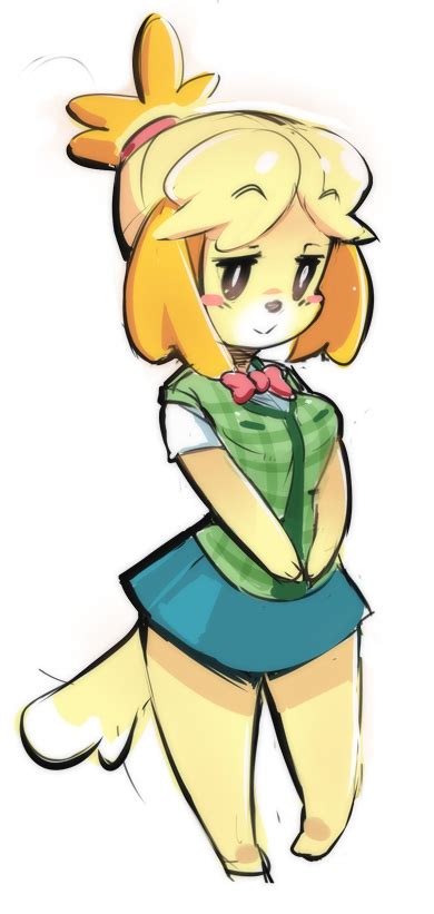 Isabelle Animal Crossing Drawn By Sho N D Danbooru
