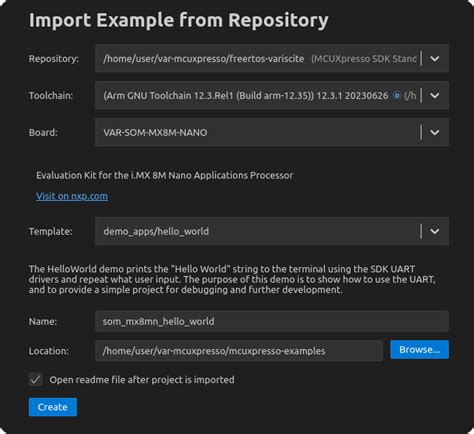Filemcuxpresso Import Example 2 Rcpng Variscite Wiki