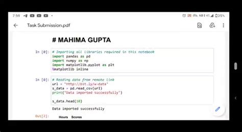 Mahima Gupta On Linkedin Tsf Grip Datascience Businessanalytics Intership Gripdec20 11
