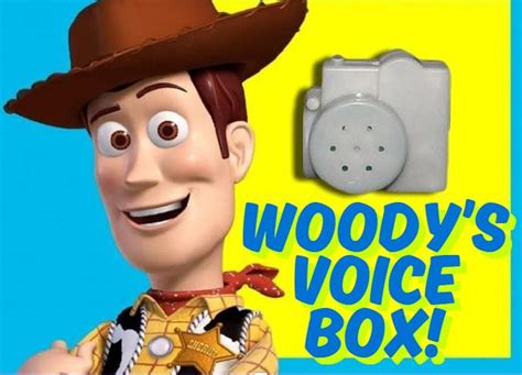 Toy Story Woody Pull String Voice Box Prop Replica For Dolls Screen