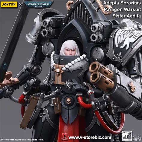 Sold Out Joytoy Warhammer 40k Adepta Sororitas Paragon Warsuit Sister