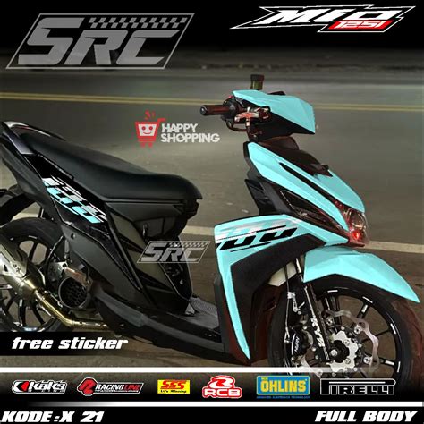Decal Sticker Full Body Yamaha Mio Z Mio M3 125 Sticker Mio M3 125 Vietnam Style Gradation