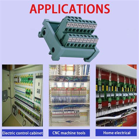 2 In 8 Out Terminal Blocks Module 25a Din Rail And