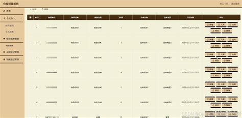 Springboot毕设 仓库管理系统 程序论文 Csdn博客
