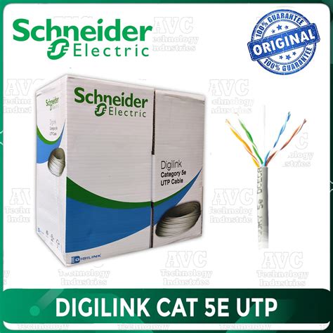 Schneider Digilink Cat 5e Utp Cable 305m Shopee Philippines