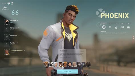 Valorant Agent Selection Screen Ui [for Fun] Behance