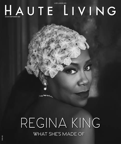 Regina King Los Angeles August September 2025 Haute Living