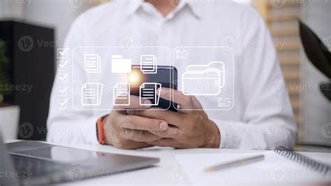 Système De Gestion De Documents Dms En Cours De Configuration Par Un