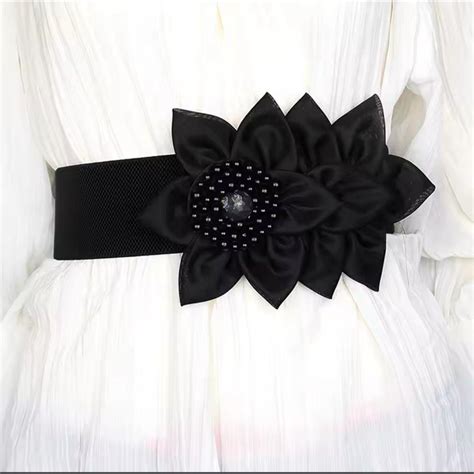 Corsets Waistband Belts Bow Decoration Wide Belt Yellow Sub Trading
