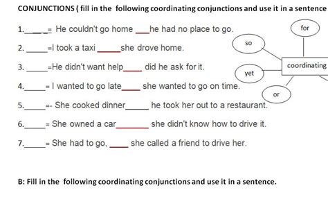 Conjunctions
