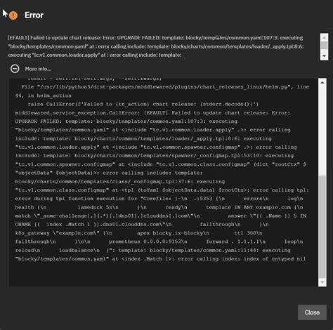 Blocky Fails Template Run When K S Gateway Enabled And Forward Dns