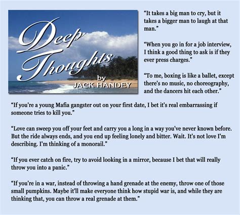 Deep Thoughts Jack Handey Quotes Quotesgram