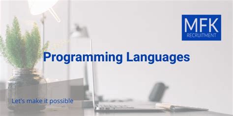 Mfk Recruitment On Linkedin Python Programming Techtrends