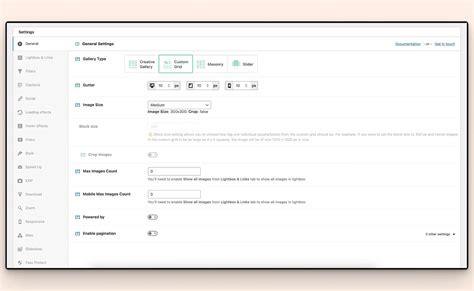 Customizable Wordpress Gallery Plugin Modula Image Gallery