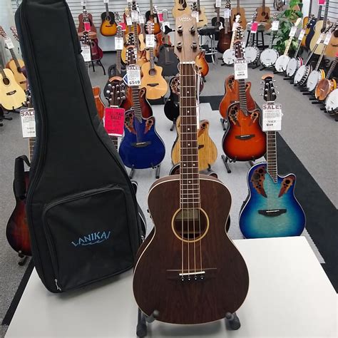 Lanikai Fb Ebu Figured Bocote Bass Reverb