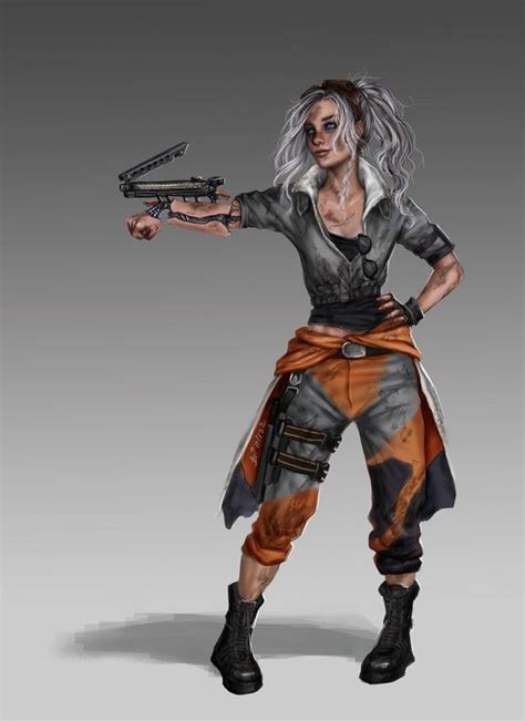 Cyberpunk Android Techie By Daria Siganova Cyberpunk Character