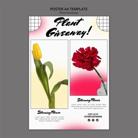 소셜 미디어 경품 템플릿 디자인 무료 Psd 파일