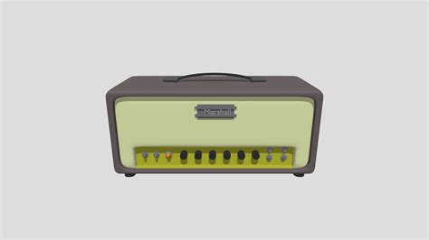 Guitar Amplifier 3d Model By Rafapavinatto [98fcdc7] Sketchfab