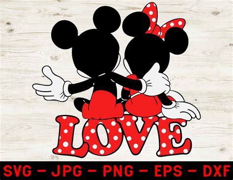 Love Minnie Svg Disney Svg Disney Trip Svg Minnie Mouse Svg Disney