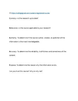 Analyzing Source Credibilty By Michelle Funke TPT