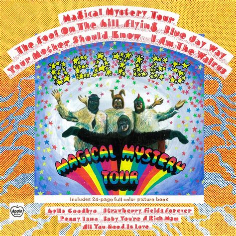 ビートルズのアルバム「マジカル・ミステリー・ツアー」を描いてみました。 Beatles Lp Album レコード