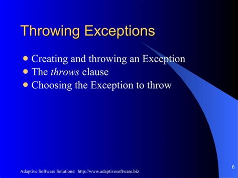 Exception Handling In Java 15734 Odp Programming Languages Computing