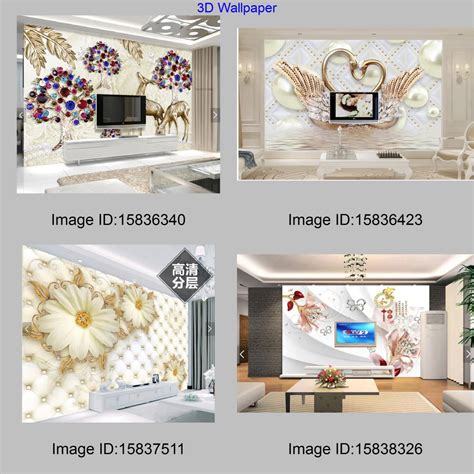 چاپ کاغذ دیواری چاپ با طرح دلخواه پوستر سه بعدی