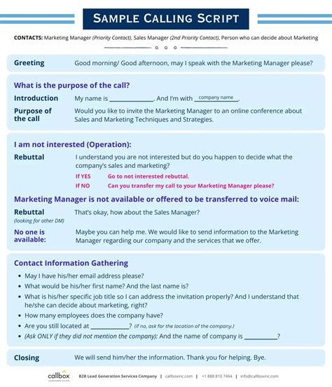 Best 13 Sample Cold Calling Scripts Artofit