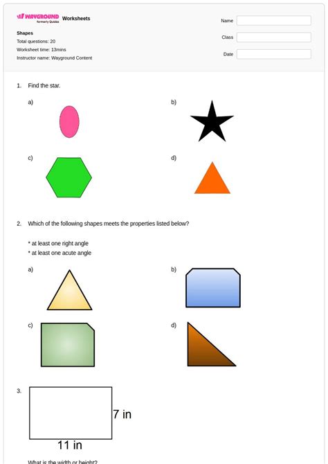 50 Decomposing Shapes Worksheets For Grade 1 On Wayground Free