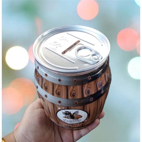 กระปุกออมสินพลาสติกใสทรงถัง ทรงโอ่ง แบบฝาดึงหุ้มลาย คละแบบมี2ลาย Dnshop8964 Thaipick