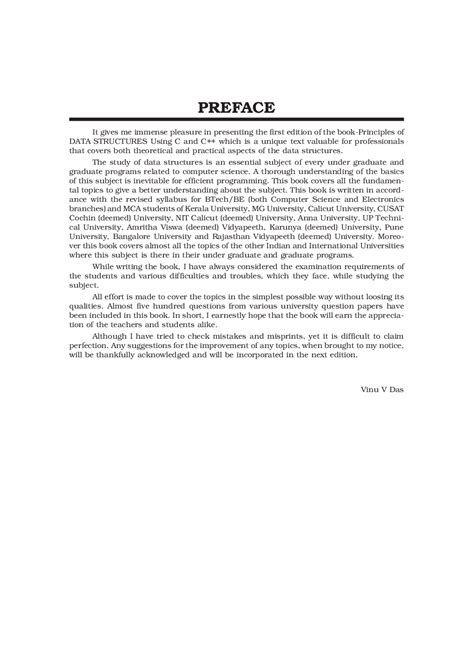 Download Free Principles Of Data Structures Using C And C Pdf Online 2021