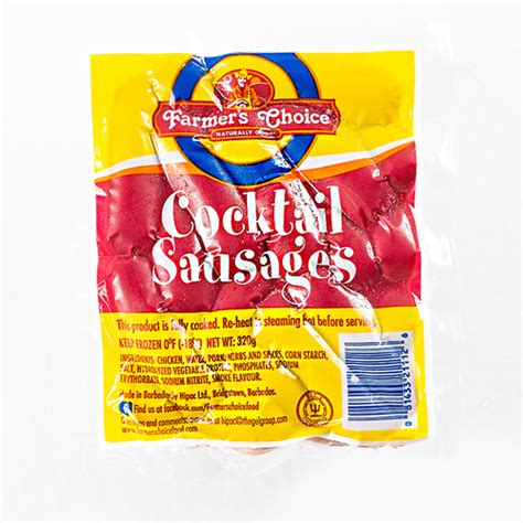 Frozen Cocktail Sausages Hipac Foods