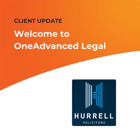 Andrew Hurrell Solicitors Partners With Oneadvanced Legal Jason Snape Posted On The Topic
