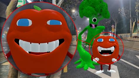 늦은 밤 반반의 유치원 브로콜리 괴물과 식인 피망 괴물을 포착했습니다 Youtube