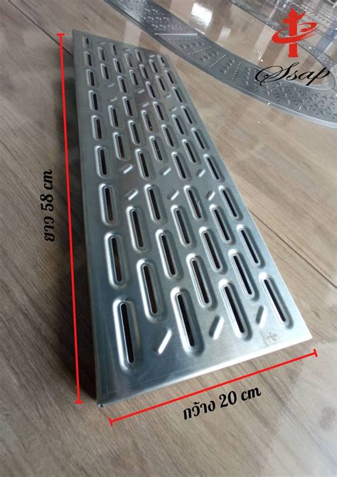 🌞ฝาปิดรา ตะแกรงฝาครอบสแตนเลสและรางระบายน้ำสแตนเลส Sus 304