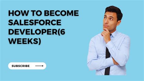 Roadmap To Learn Salesforce Development Youtube