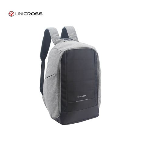 Mochila Unicross Antirrobo Gris 19″ 6236402 Tus Tecnologías
