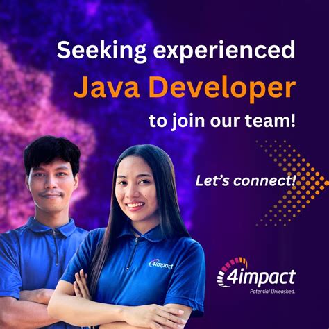 Javadeveloper Developer 4impact Philippines