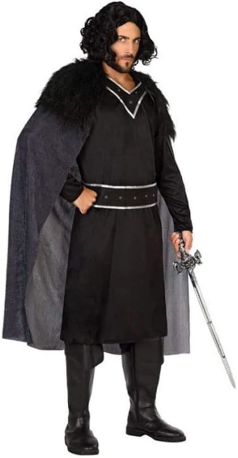 Atosa 54555 Costume Night Ranger Man Xl Black Carnival Men Toptoy