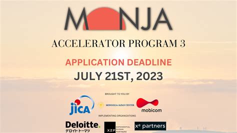 Monja хурдасгуур хөтөлбөрийн элсэлт эхэллээ