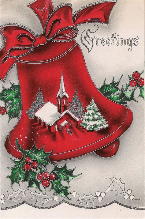 Christmas Card Vintage At Louis Mitchell Blog