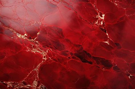 Premium Ai Image Elegant Natural Red Marble Stone Texture Luxury