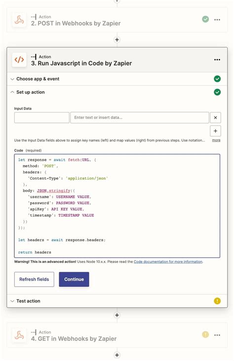 Webhook Cookie Header Response Post Session Authentification