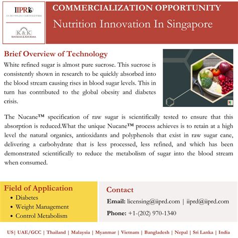 Khurana And Khurana On Linkedin Innovation Patentlicensing Lowgisugar Healthtech Licensing