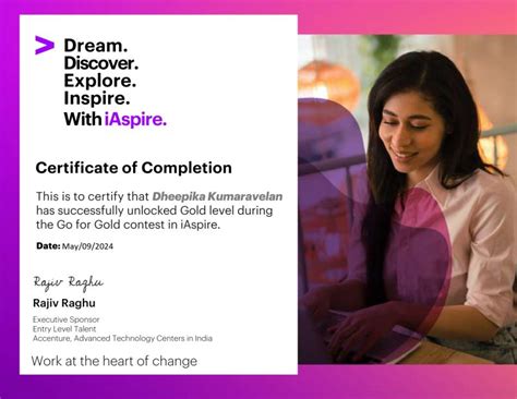 Dheepika Kumaravelan On Linkedin Accenture Goldlevel Certification