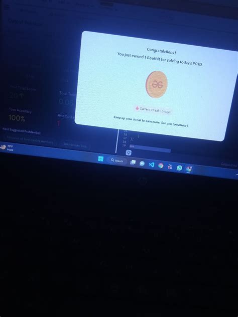 Anjali Kumari On Linkedin 100daysofcodechallenge Gfg Coding Cpp