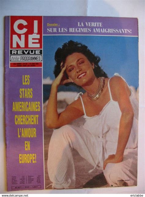 Cinéma Télévision Ciné Revue N°25 Du 18 Juin 1981 Jacqueline Bisset Amanda Lear Patrick