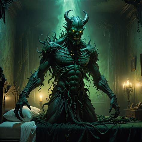 A Horned Demon With Razor Sharp Claws And Teeth