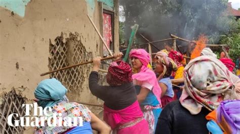 Indian Women Torch House Of Manipur Sex Assault Sighphi